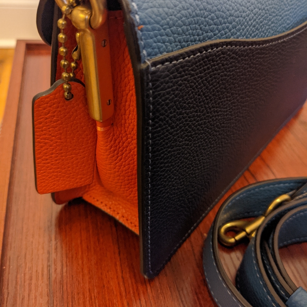 Coach Tabby 26 In Colorblock - Gem